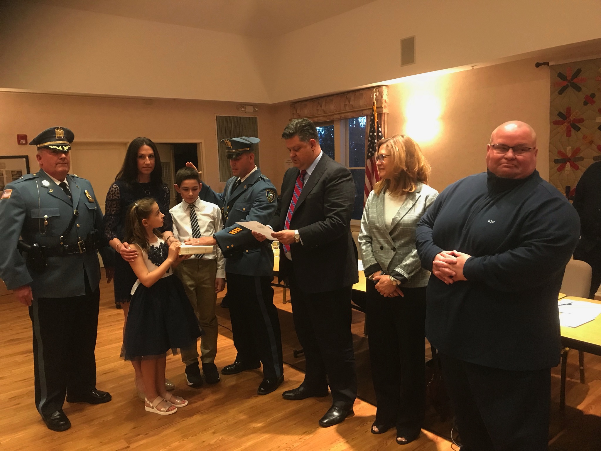 ‘Second To None’ Regula Makes Lieutenant in Woodcliff Lake — Pascack ...