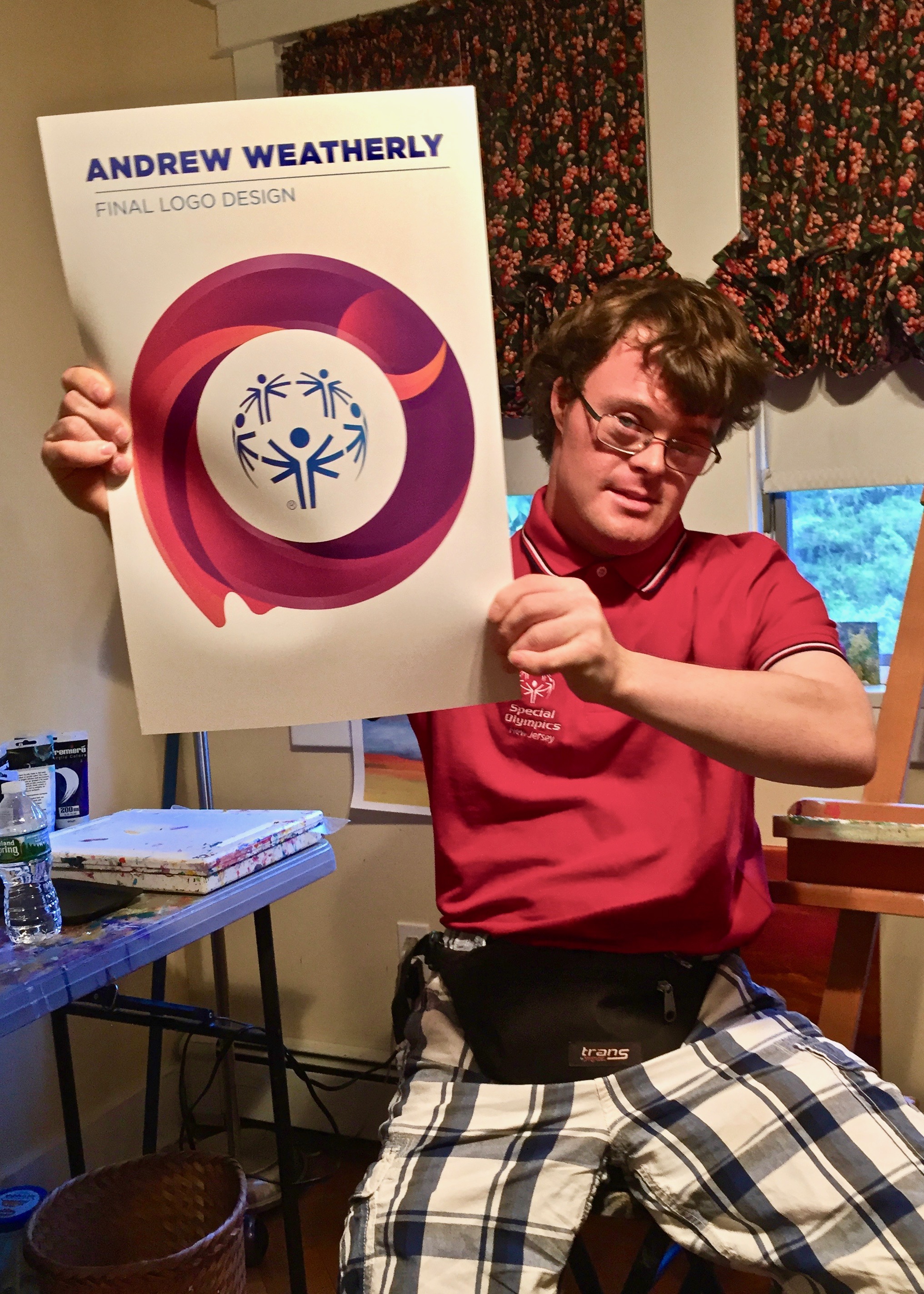 LOCAL ARTIST'S OLYMPIC EFFORT: Weatherly Part of Team Dsigning Logo ...