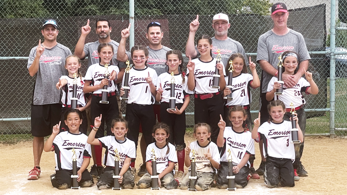 Emerson 3/4 softball stars! Girls rule the season, take Kinderkamack ...