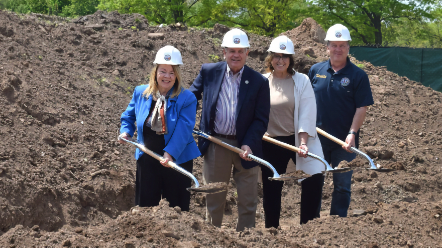County breaks ground on $6M Overpeck Golf Course clubhouse — Pascack ...