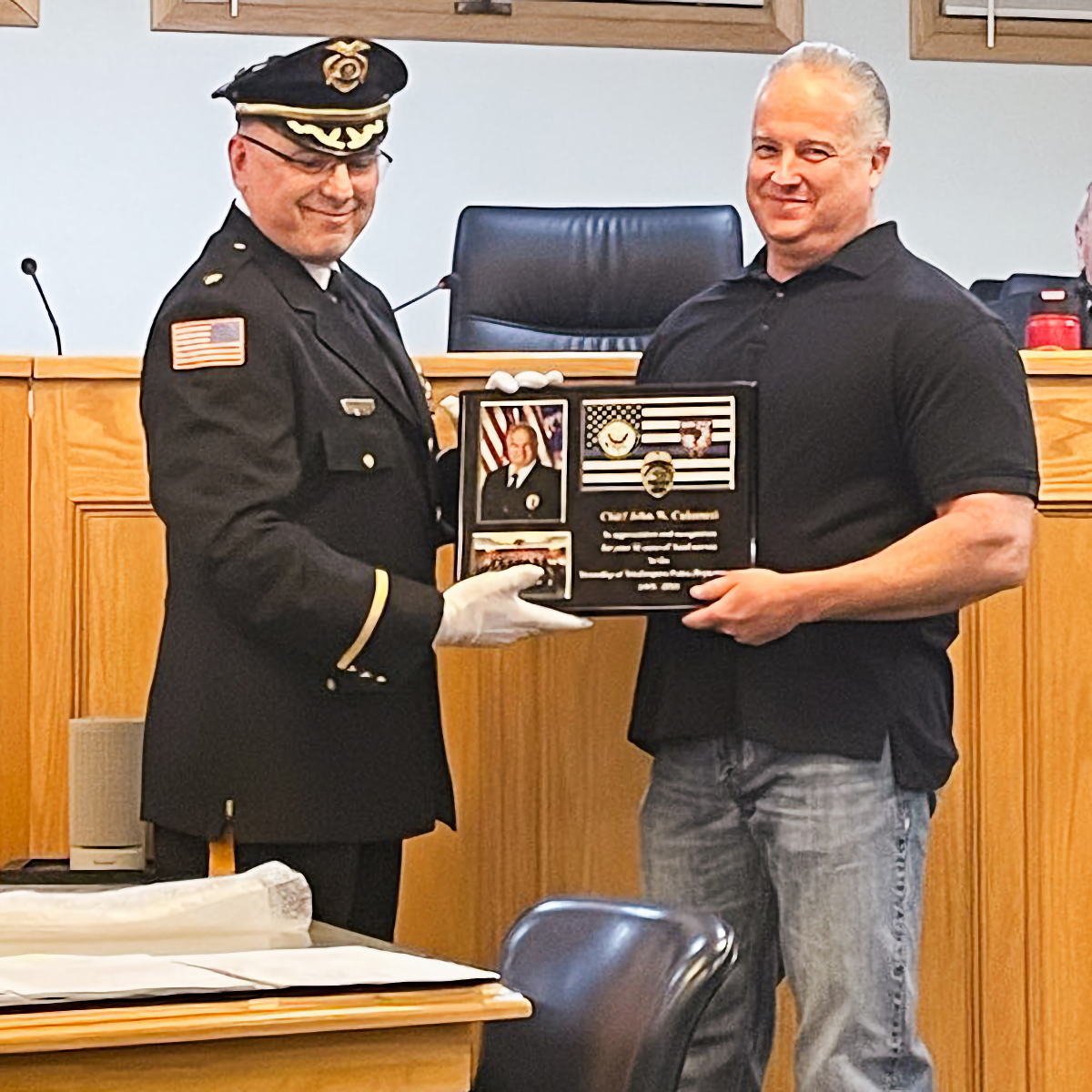 Calamari lauded; new badges as WTPD promotes six — Pascack Press ...