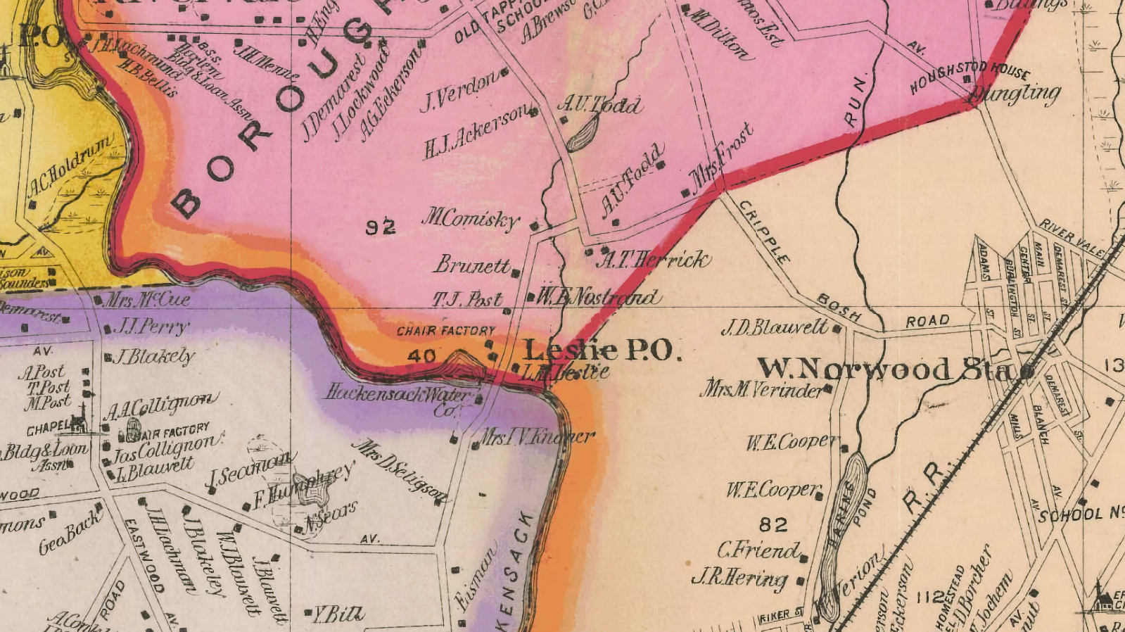 Leslie: A forgotten name on the Pascack Valley map — Pascack Press ...